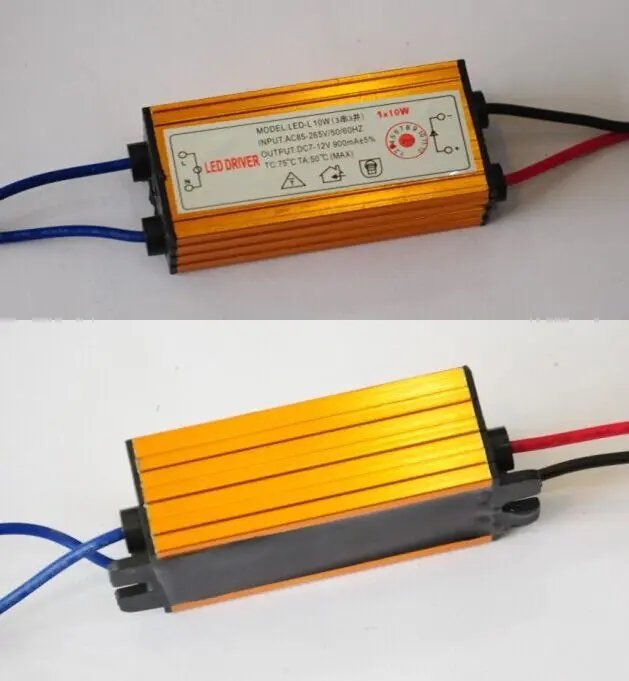 Free ship.10W High Power LED IP67 Waterproof Constant Current Driver ...