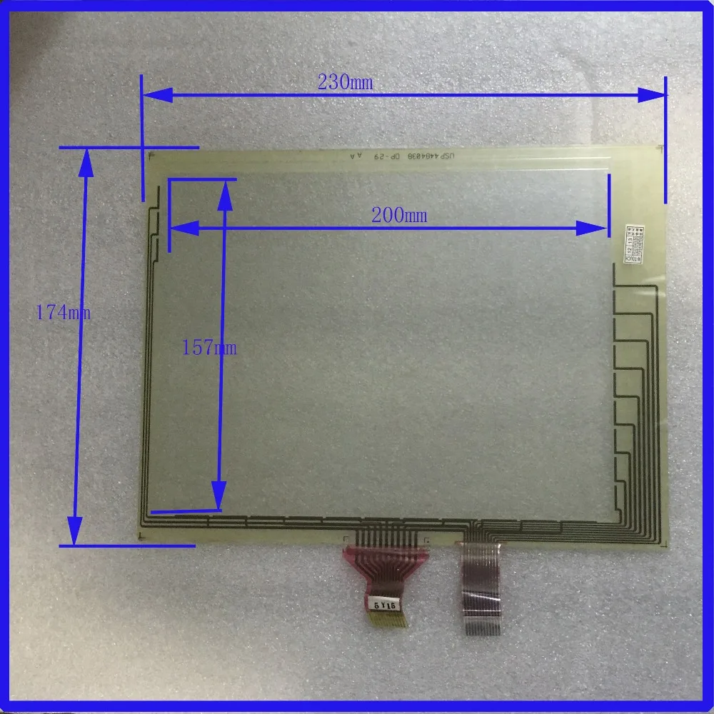 ZhiYuSun USP4484038 0P 29 9.7 inch Touch Screen panels POST resistive ...