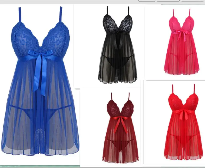 Women's Exotic Apparel Elastic Deep v Neck Backless Volvet Night Dress ...