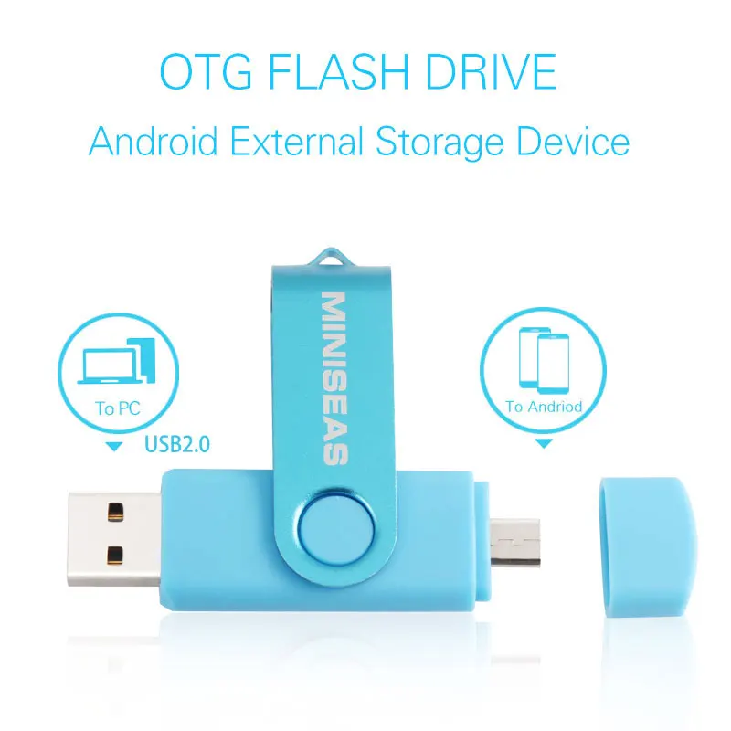 Free shipping Miniseas Usb Flash Drive OTG 64gb 32gb Smart Phone ...