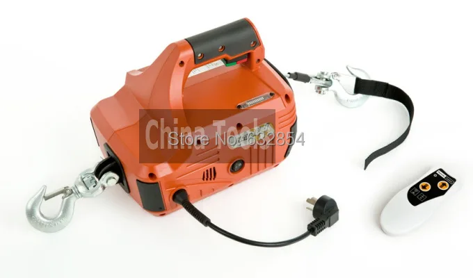 SLQ 04 portable electric winch(remote control) / hoist / mini hoist ...