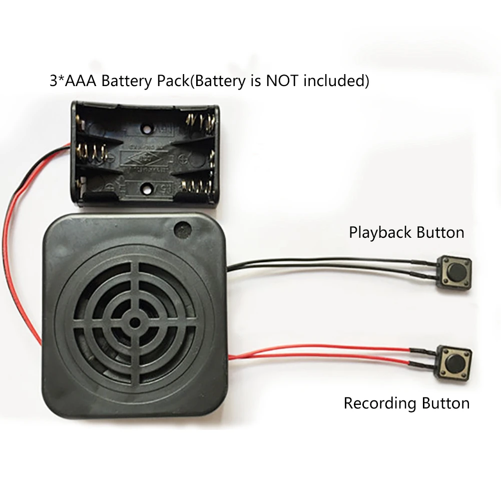 3W DIY Voice Recording Box Message Box Module Clear Sound for Stuffed ...