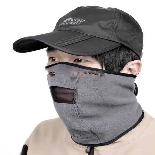 Levanabuy Winter Protective CS Mask Outdoor Fleece Face Guard Windproof ...