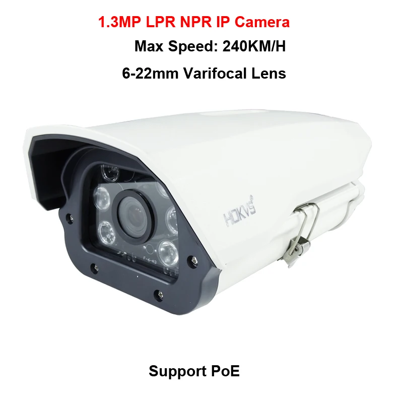 Hokvs Lpr Camera Anpr Npr Ip Car License Number Cctv Video Surveillance ...