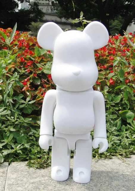 Free Shipping 11 inch 400% Bearbrick Bear PVC 5 Color Collection with ...