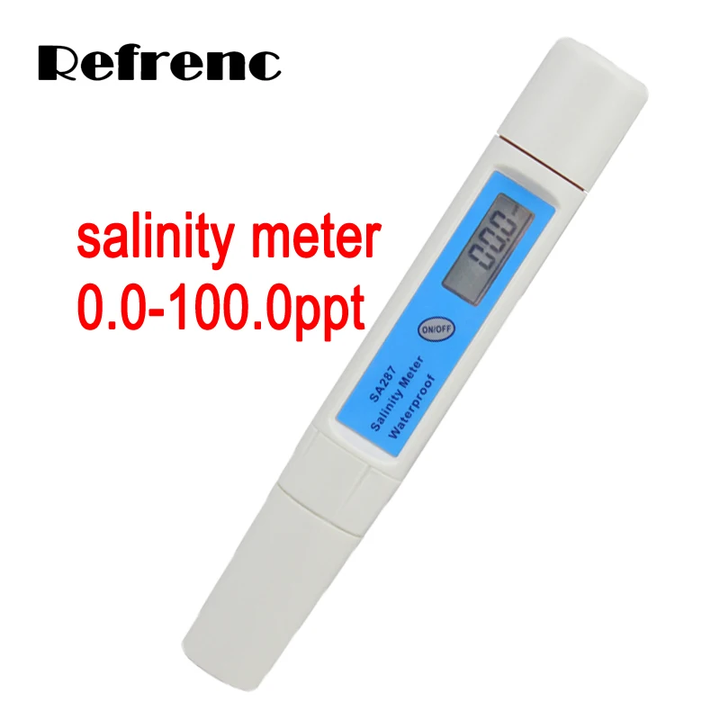Waterproof Pen-type Digital Salinity Meter Ph Salt Meter With 0-100ppt ...