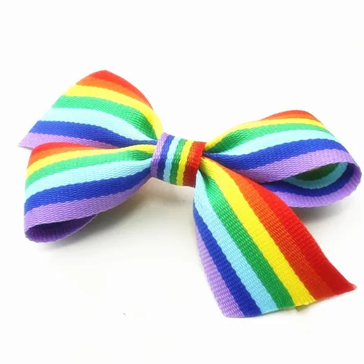 Online Buy Wholesale rainbow hair bow from China rainbow hair bow ...