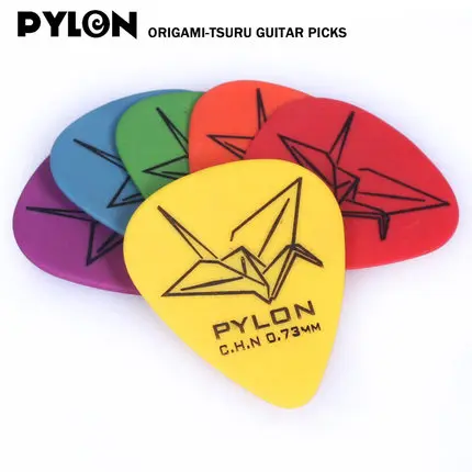 Pylon-Guitar-Origami-Electric-Acoustic-Pick-Plectrum-Mediator-High ...