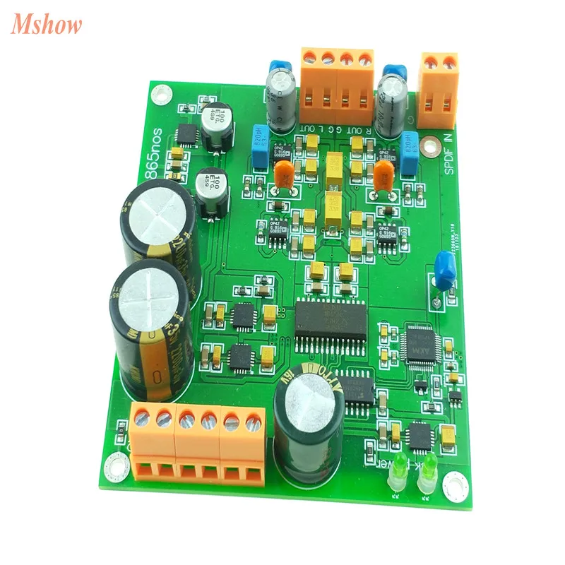 AD1865 декодер готовой платы r2r nos режим DAC hifi аудио spdif в RCA ...