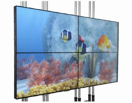 55"20mm DID led multi panel tv wall 2x2 digital signage advertising ...