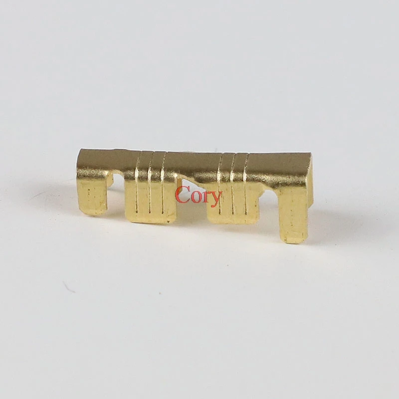 100pcs Crimping Button Terminal Double U-shaped Brass And Wire Buckle ...