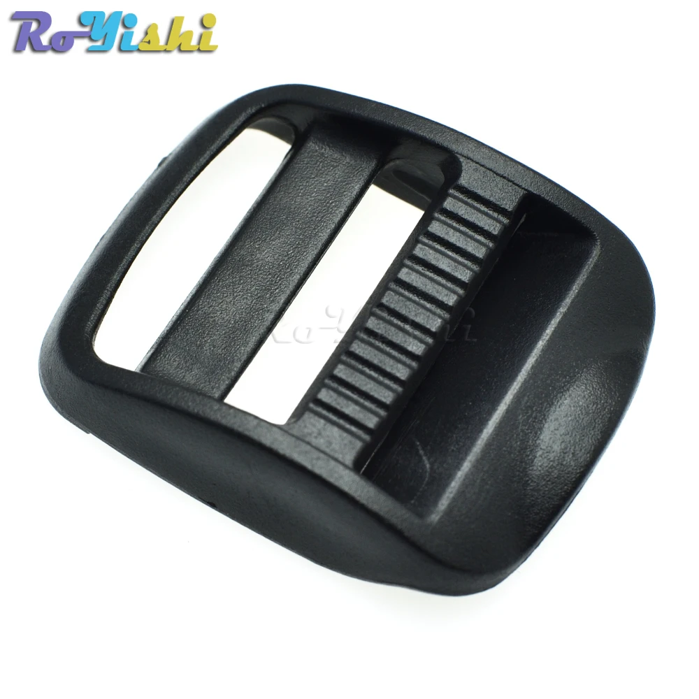 1"(25mm) Webbing Plastic Ladder Lock Slider Buckle Black for Backpack ...