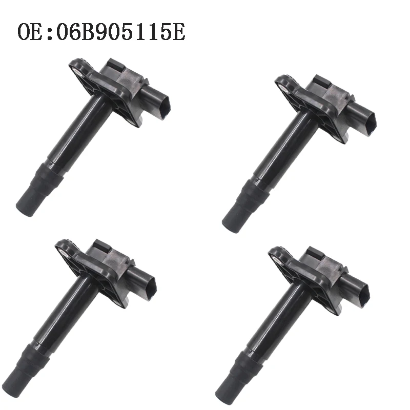 YAOPEI 4PCS 06B905115E New Ignition Coil For V W Golf Passat Beetle ...