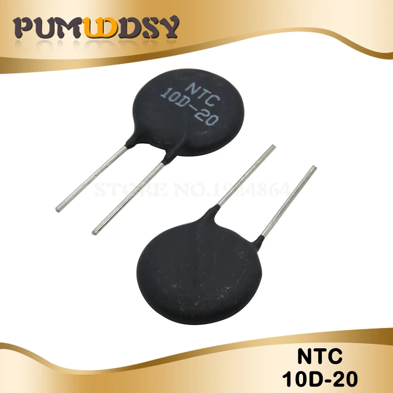 10pcs NTC Thermistor Resistor NTC 10D 20 Thermal Resistor|Resistors ...