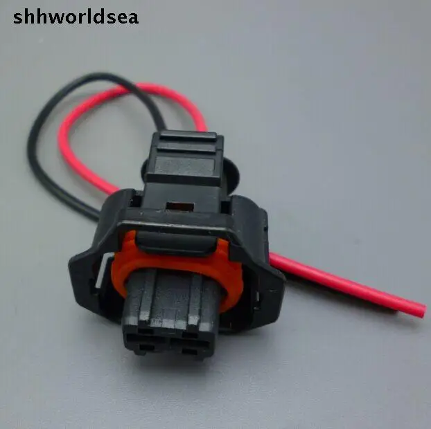 Shhworldsea 2pin Waterproof 2 Pin For The Diesel Common Rail Injector ...