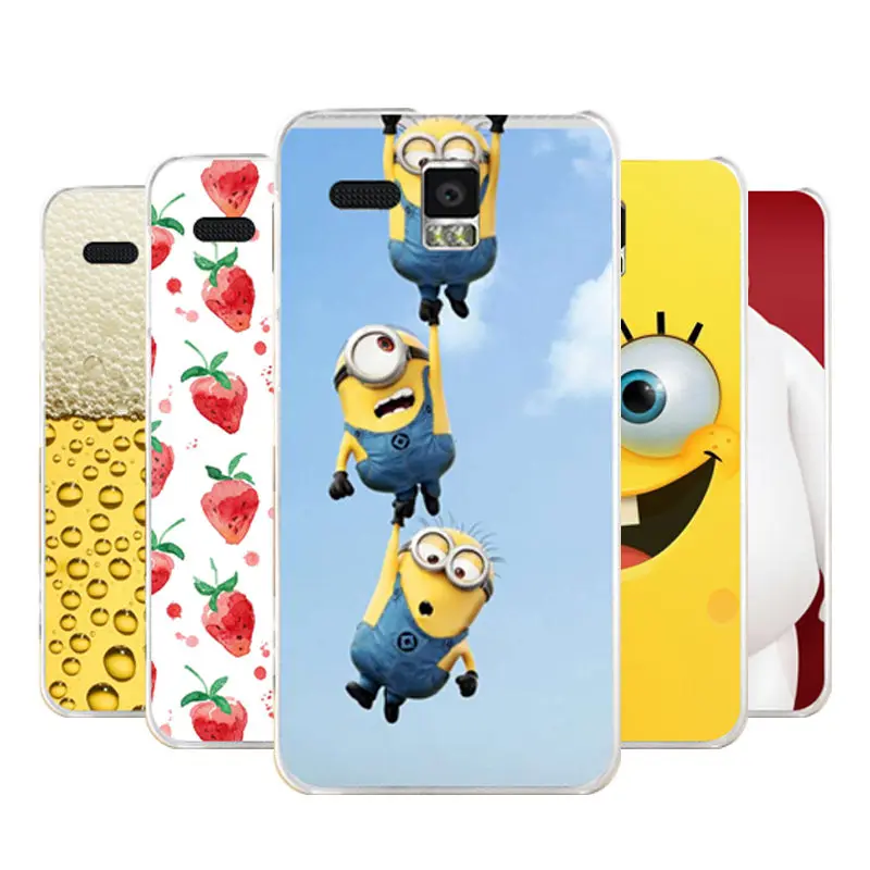 For Lenovo A8 A806 A808t Painted Hard PC Plastic Phone Case Back Cover ...
