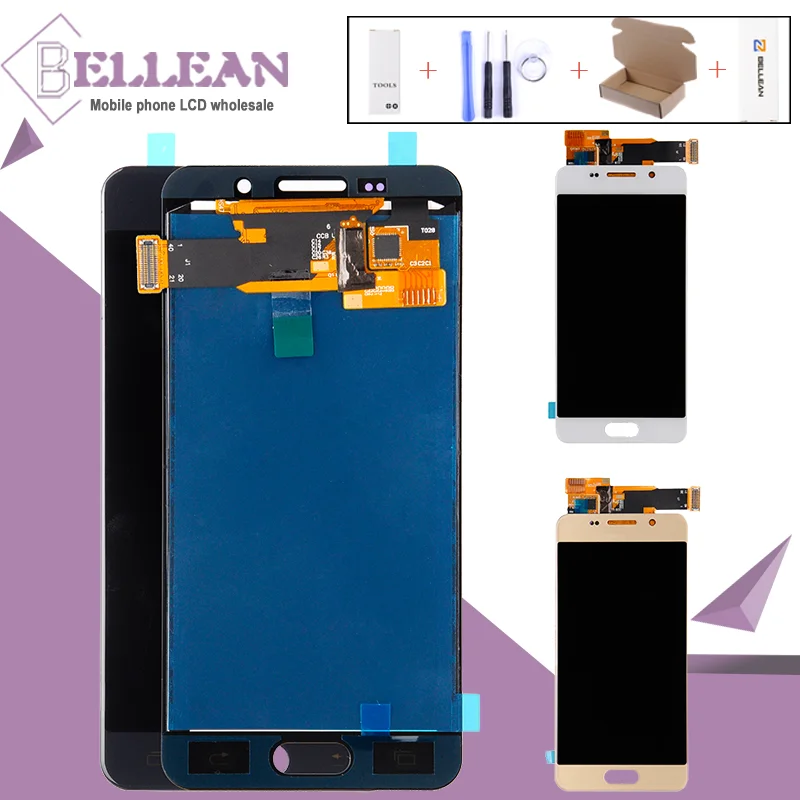 100% Test A3 2016 display For Samsung Galaxy A310 LCD A310F SM A310F ...