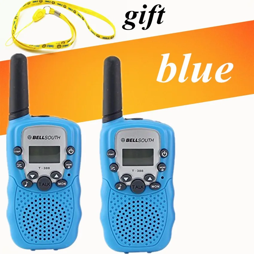 A Pair Mini Walkie Talkie Kids Radio 388 0.5w Uhf 446mhz Eu Frequency ...