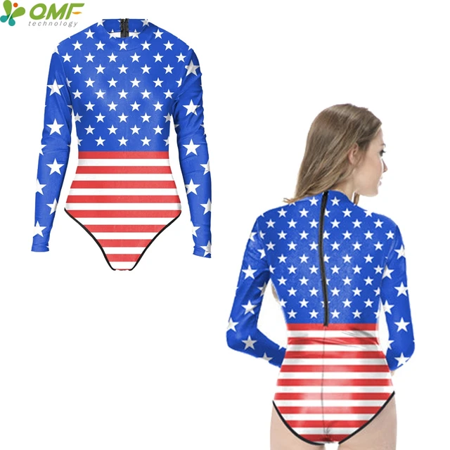 Star Wars R2d2 Robot Swimsuit Long Sleeve Women One Piece Monokinis