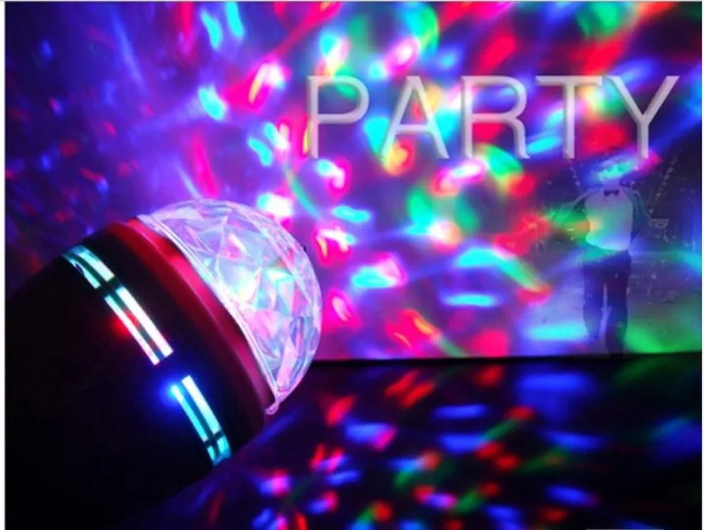 LED crystal magic ball lighting laser karaoke KTV light bar ballroom ...