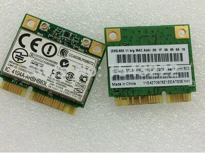 Tarjeta WLAN inalámbrica Atheros AR5007EG AR2425 AR5BHB63, Mini PCI e ...