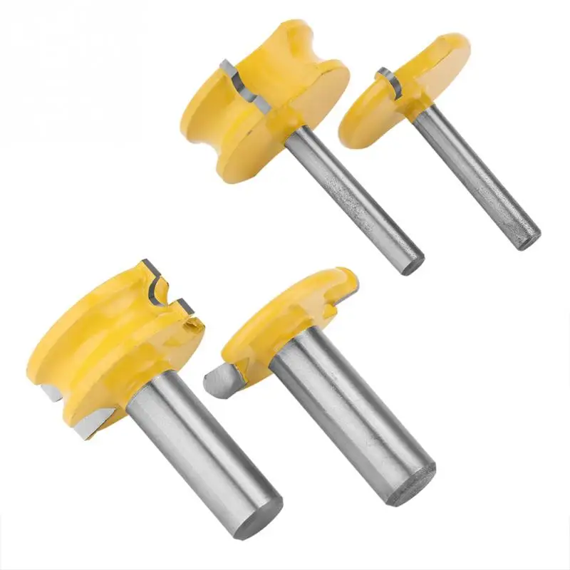 2pcs Milling Cutter Flute and Bead Router Bits Cemented Carbide ...