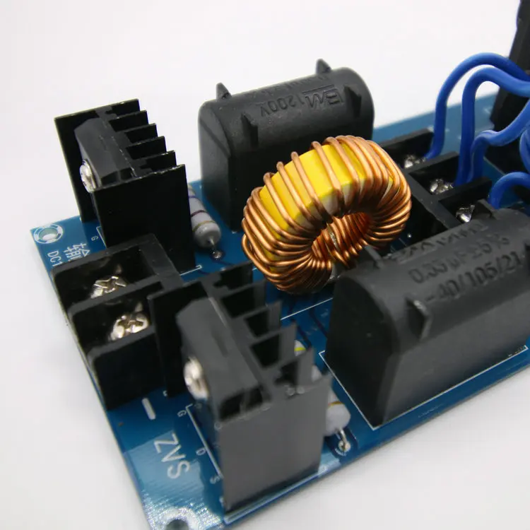 XH-M652 Tesla discharge coil ZVS drive DC high voltage discharge ...