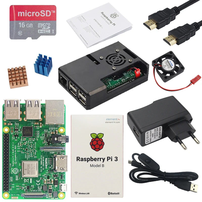 Aliexpress.com : Buy Original Raspberry Pi 3B or Raspberry Pi 3B+ Board ...