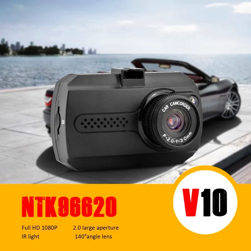 2015 Newest Mini Size Novatek 96220 Car DVR V10 Full HD 1080P+G Sensor+ ...