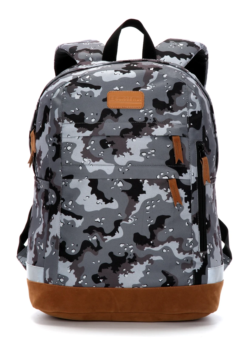 Suissewin Camouflage Teenage Backpack Men school boy girl child ...