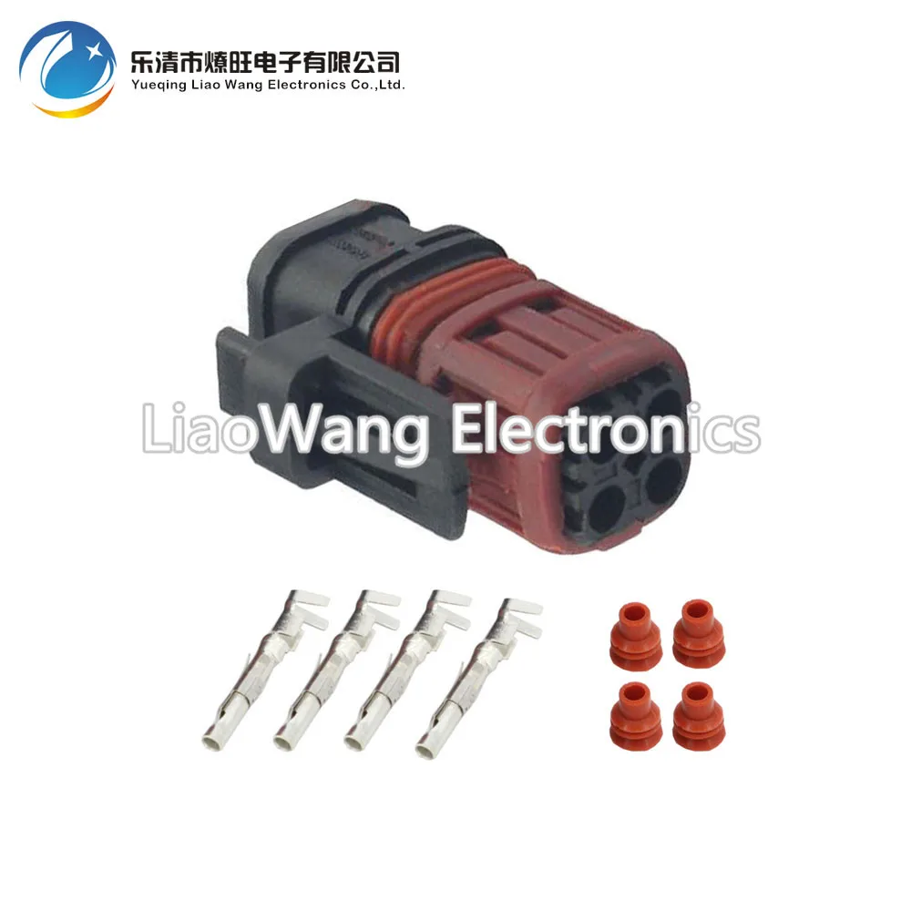 5-Sets-4-pin-waterproof-automotive-connectors-automotive-connectors ...