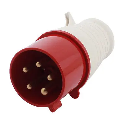 Piezas AC 220 240 380V 415V 32A IP67 3P + E + N IEC309 2 conector ...