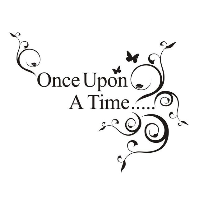 Once Upon A Time Word Art