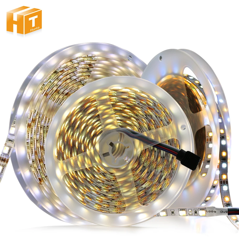 Double Color LED Strip 5025 / 2835 One Chip With Warm White and Cold ...