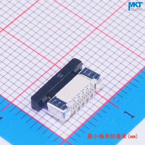 100Pcs-SMD-Vertical-Type-10-Pins-10P-0-5mm-Pitch-2-0mm-Height-FPC-FFC ...