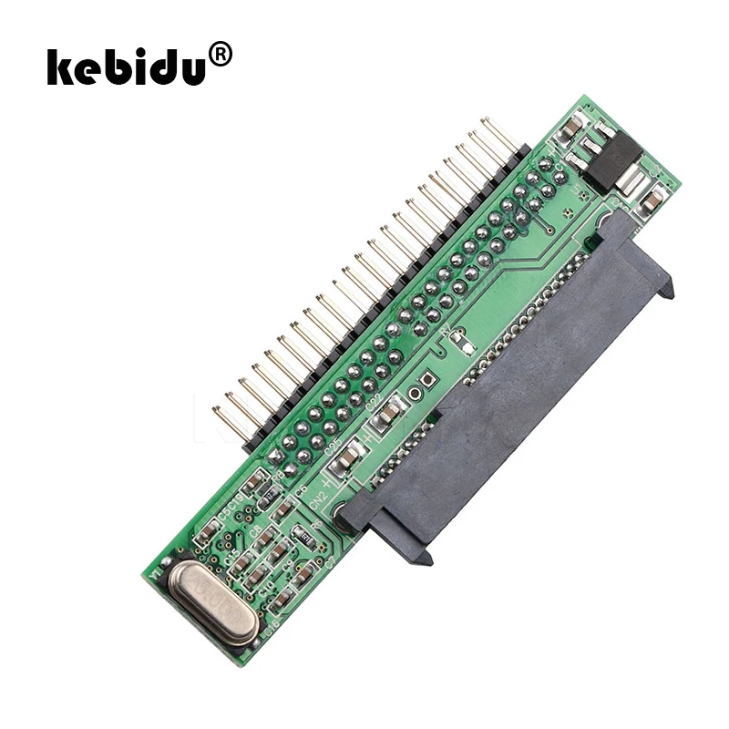 Sata IDE 어댑터 2.5 Sata Female 2.5 인치 IDE Male 40 핀 포트, 1.5Gbs 지원 ATA 133 ...