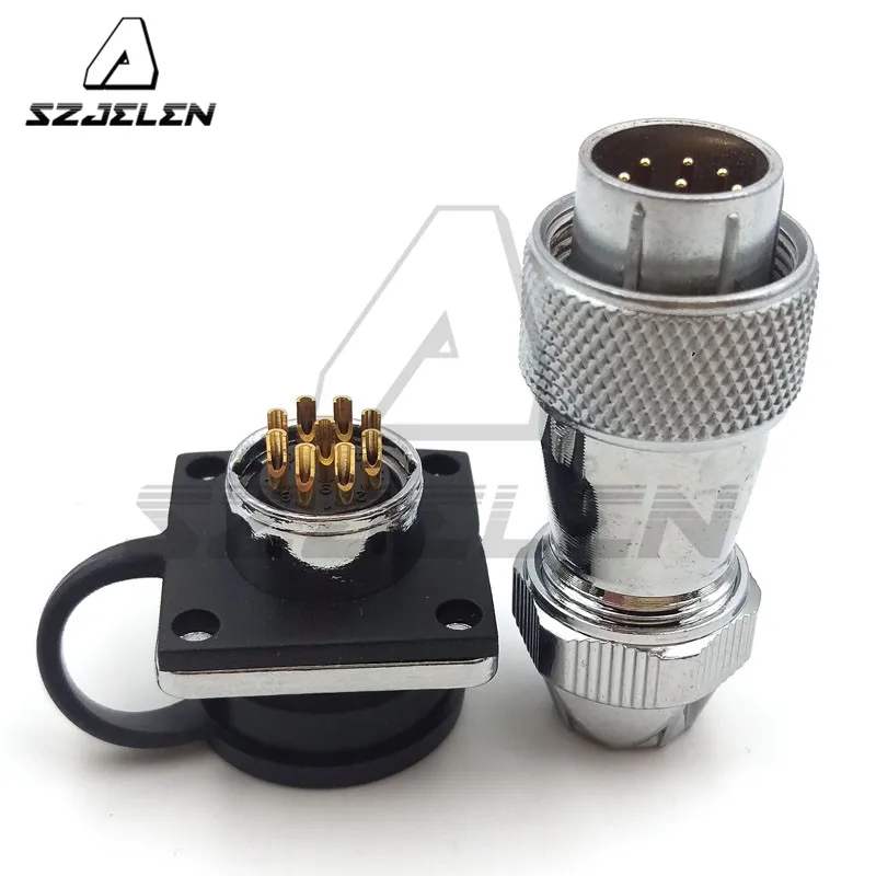 Aliexpress.com : Buy SZJELEN WS16 series waterproof 9 pin ,Industrial ...