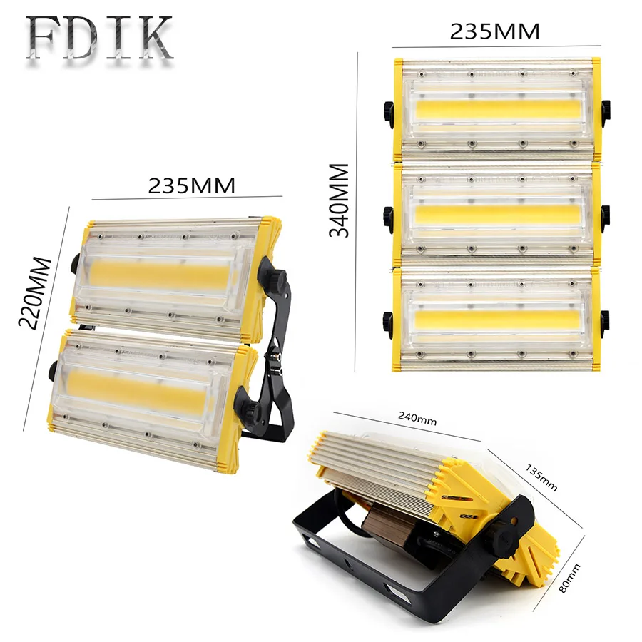 Уличный светодиодный прожектор 50 Вт 100 Вт 150 Вт IP66 ...