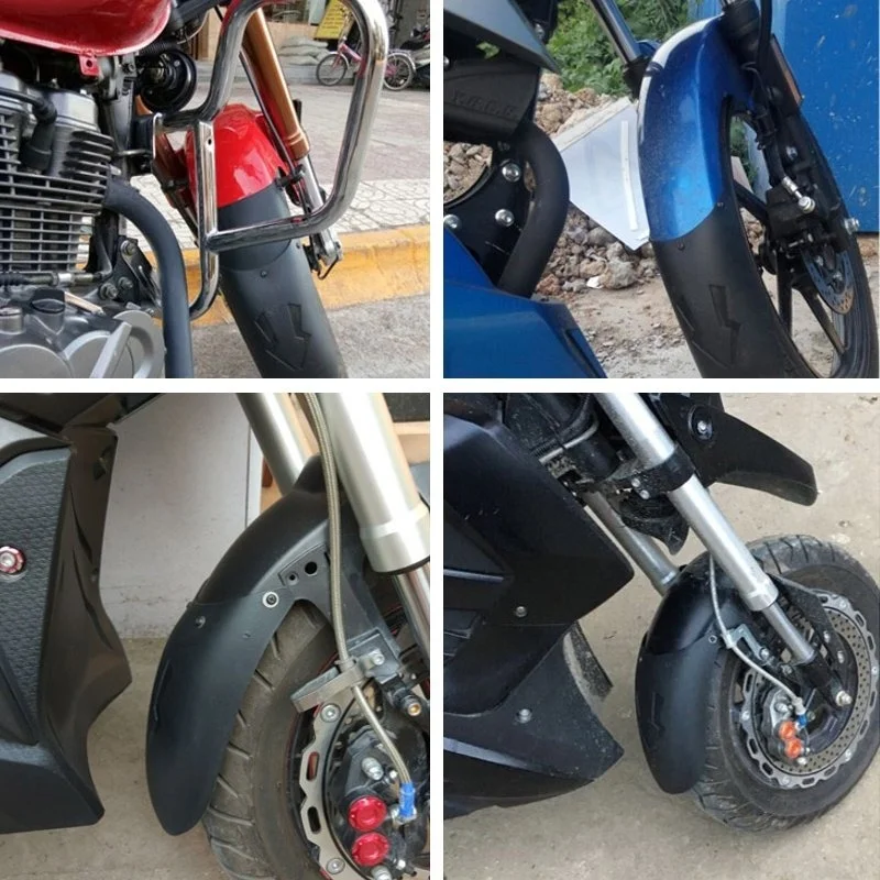 Pratical Motorcycle Rear Fender Flares Mud Flaps Mudguard Splash Guard ...