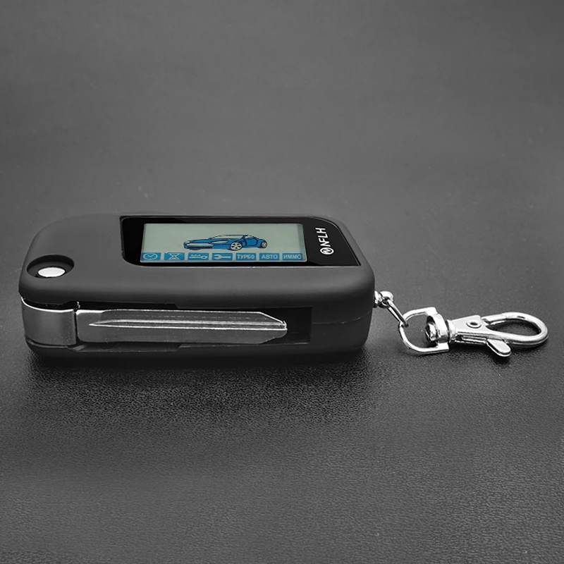 New A93 Remote Control Key Fob Chain Keychain For Starline A93 Russian ...