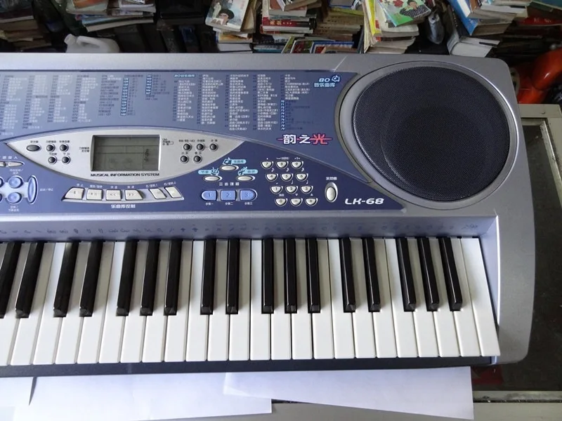 New Original Casio LK 68 Light rhyme Western keyboard instruments ...