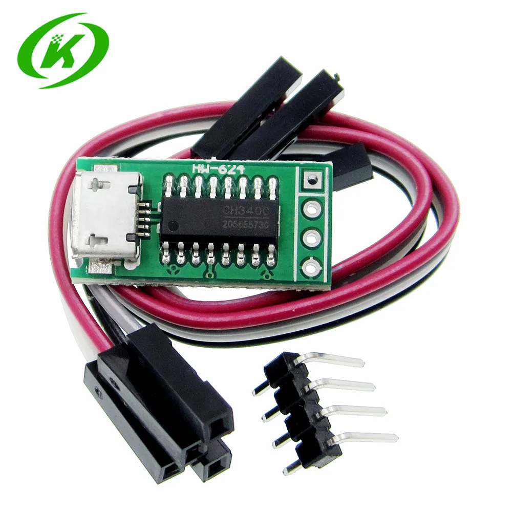 Ch340c Micro Usb To Ttl Serial Port Isp Download Module 5v/3.3v 500ma ...