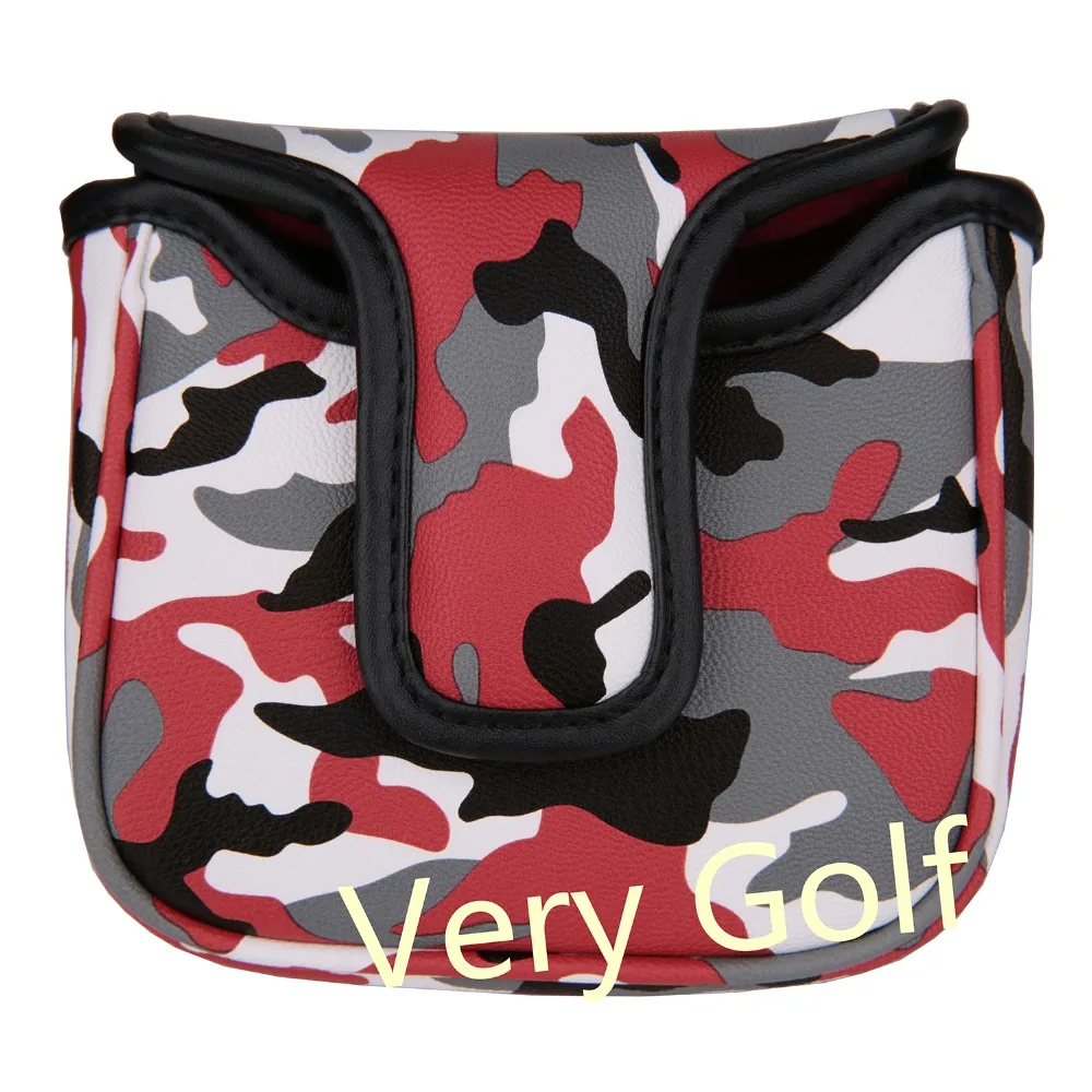 Square Golf Putter Head Covers With Camouflage Pattern And Magnetic ...