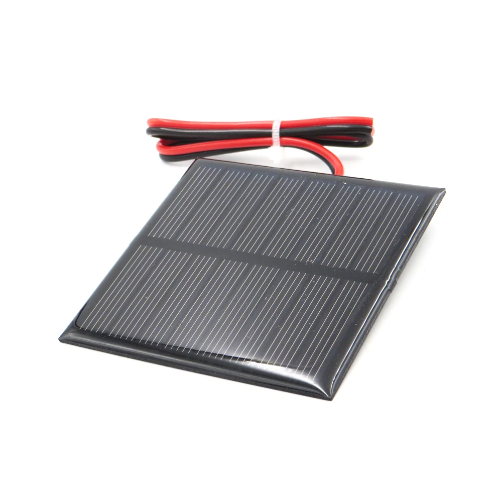 3V 3.5V 4V Solar Panel with 30cm wire Mini Solar System DIY For Battery ...
