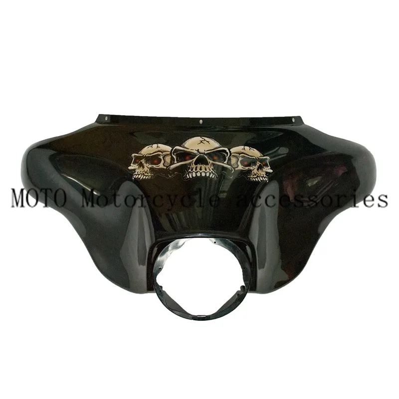 Motorcycle Outer Fairing Decals Red Eyes Skulls Decal Sticker For ...