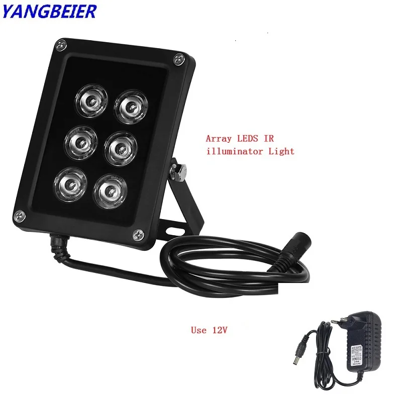 850mn Mini 6pcs Ir Led Light Infrared Illuminator Array Cctv Fill Light