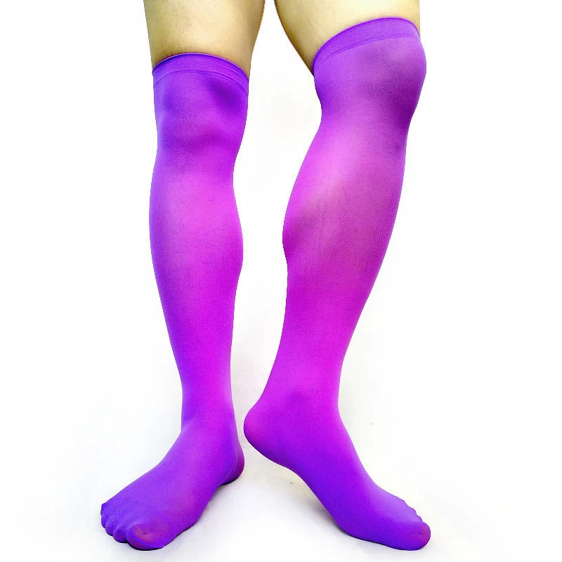 Sheer Softy Mens Knee High Socks Sexy Stocking Gay Male Fetish ...
