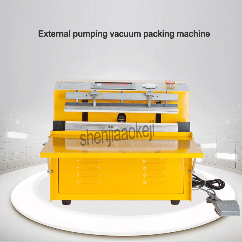 Dzq-400te External Pumping Vacuum Packing Machine Commercial Automatic ...
