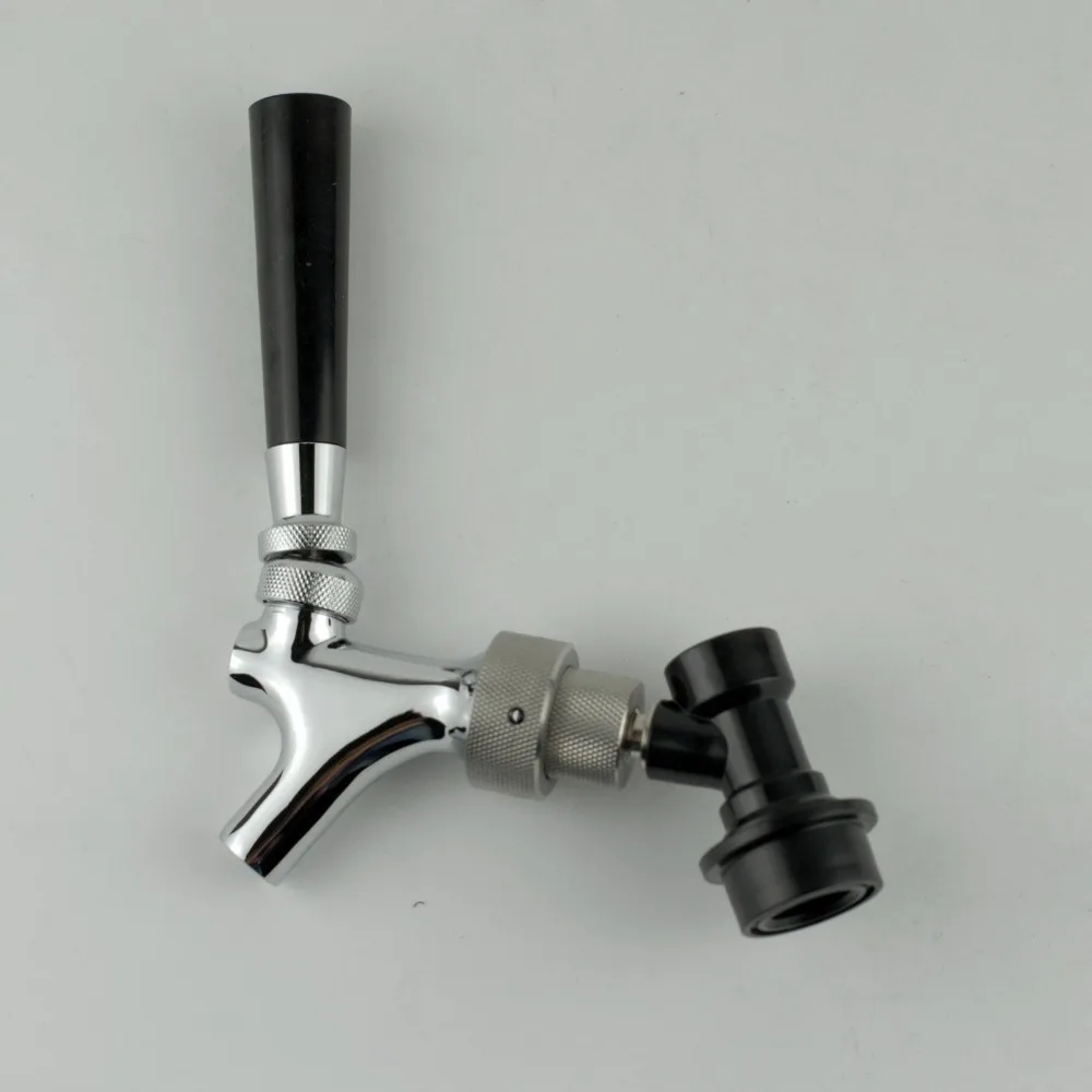 Beer Faucet, Chrome, Cornelius Ball Lock Disconnect Attached|cornelius ...