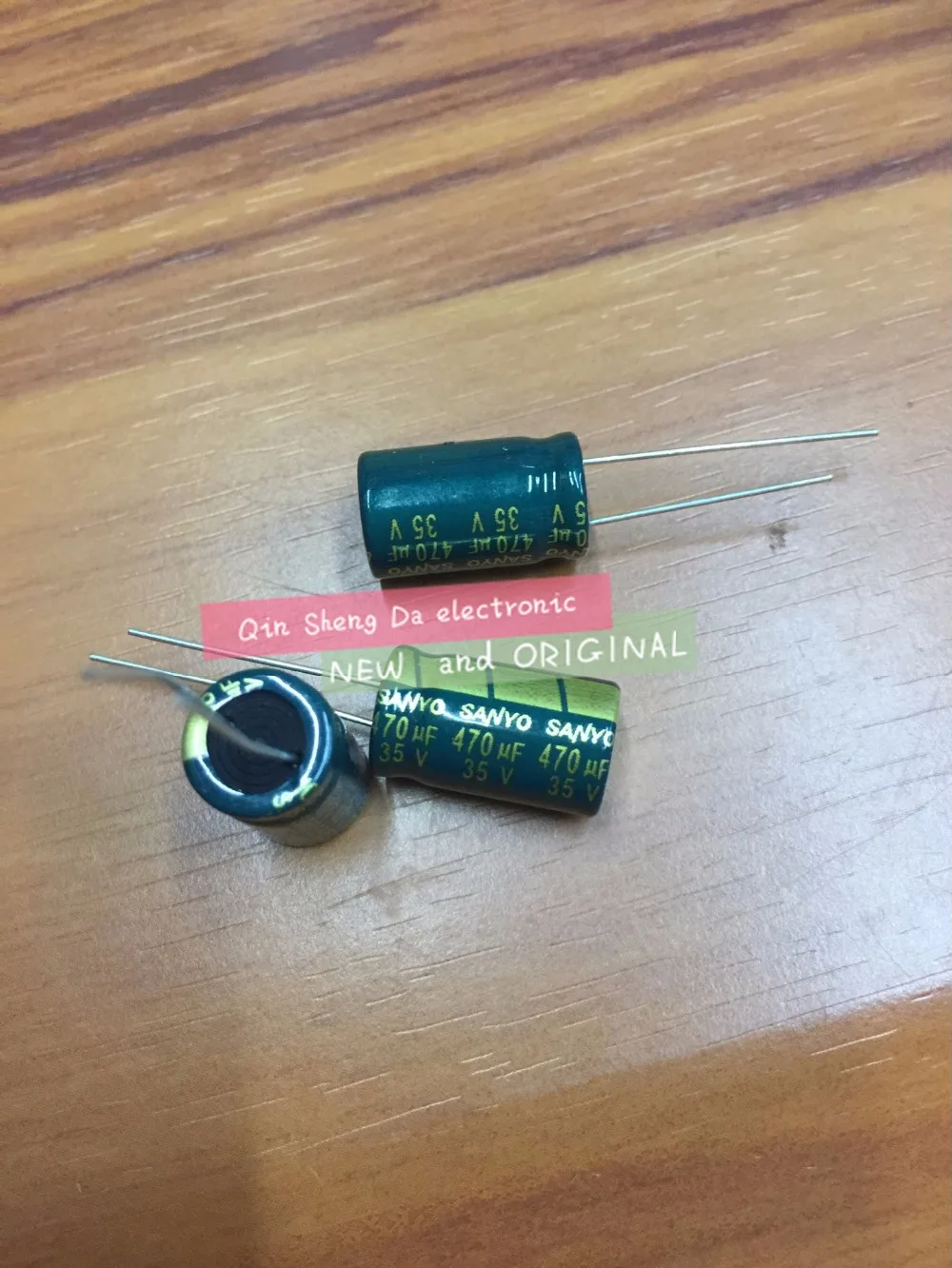 100pcs-100-New-Chengx-470UF-35V-10X17mm-LOW-ESR-Aluminum-Electrolytic ...